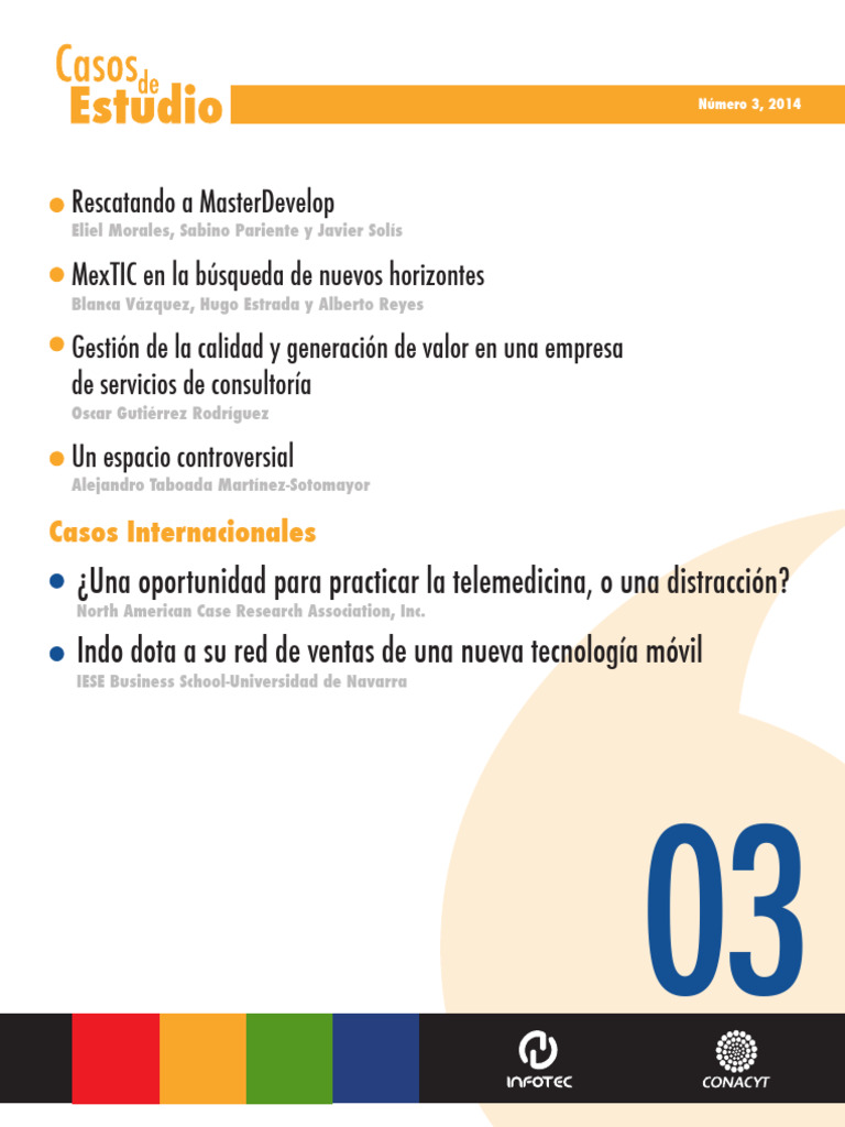 3 - U1 - 1a - Caso de Estudio Volumen 3 | PDF | Business | Innovación