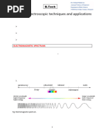 UV-Visible Spectroscopy Lecture Notes | PDF | Chromophore | Ultraviolet ...