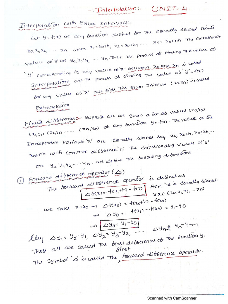 [MATHAMATICS-II] UNIT-4 (Introduction) | PDF