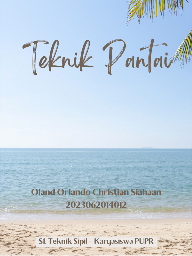 Makalah Teknik Pantai - Bangunan Pantai | PDF