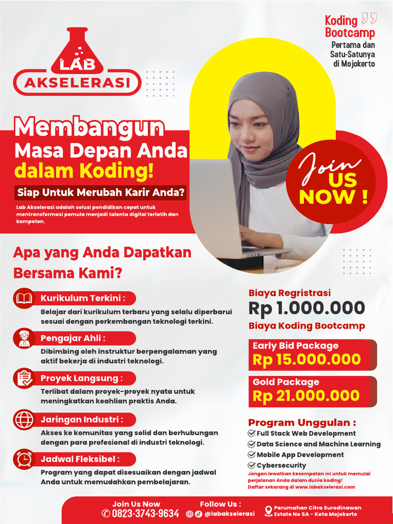 Brosur Lab Akselerasi | PDF