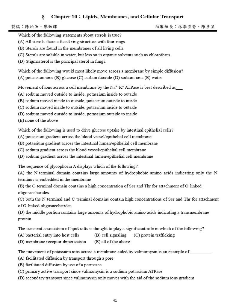 ch10 13 1 | PDF | Glycolysis | Cell Membrane