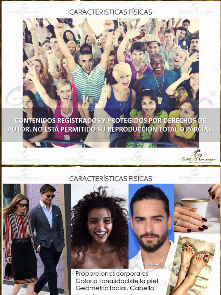 Garbo Imagen - Características fisicas | PDF