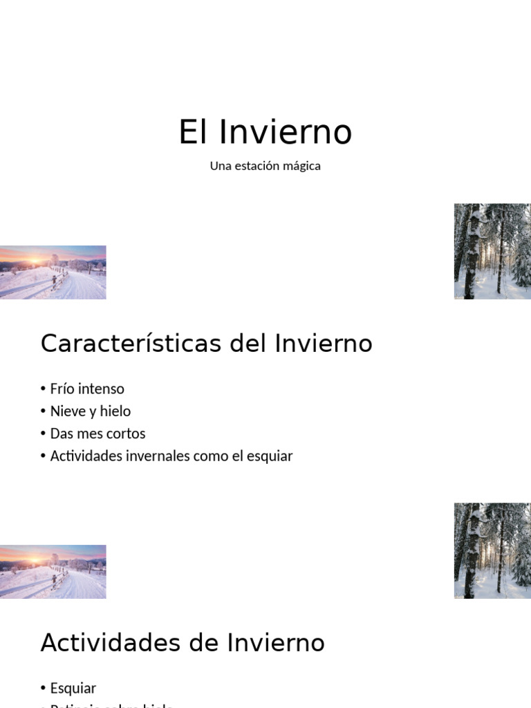 El Invierno | PDF