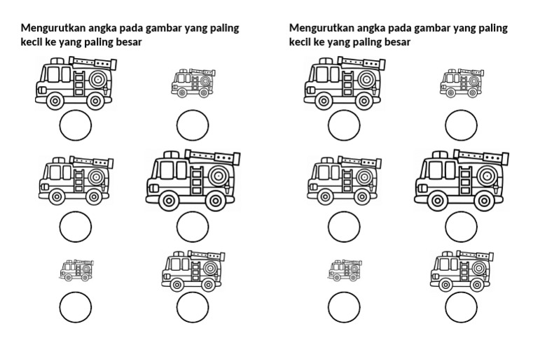 Mengurutkan Angka Pada Gambar Yang Paling Kecil Ke Yang Paling Besar | PDF