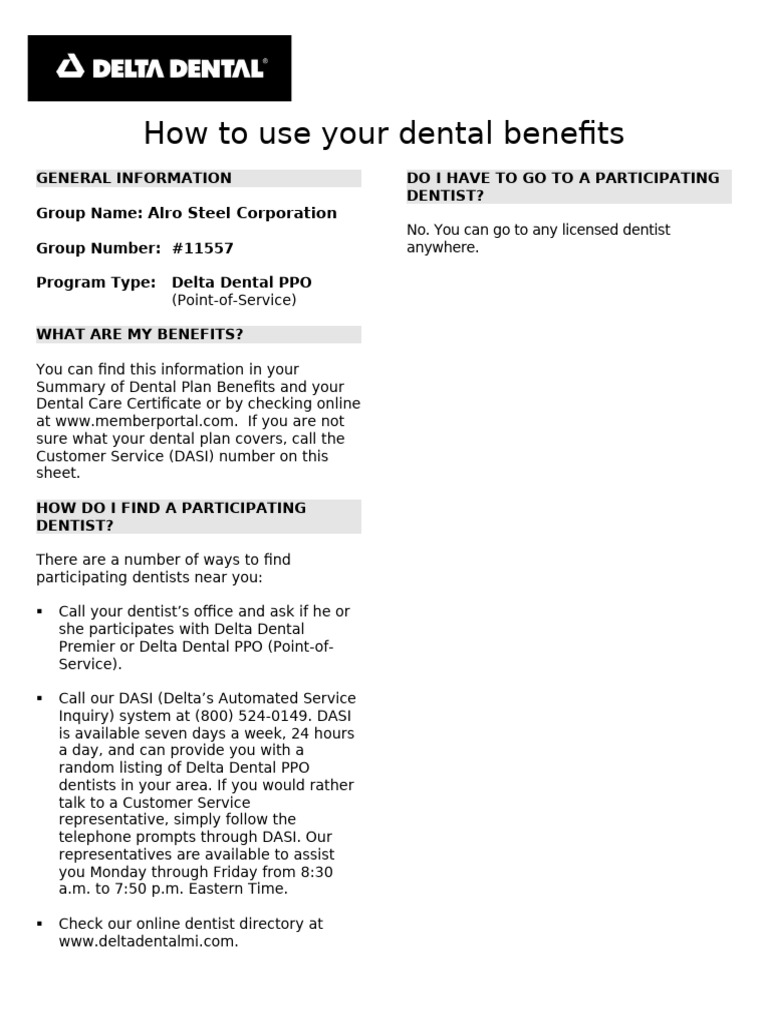 Delta Dental | PDF | Dentist | Telephony