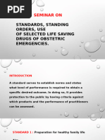 Seminar On Skilled Birth SBA Module | PDF | Childbirth | Motherhood