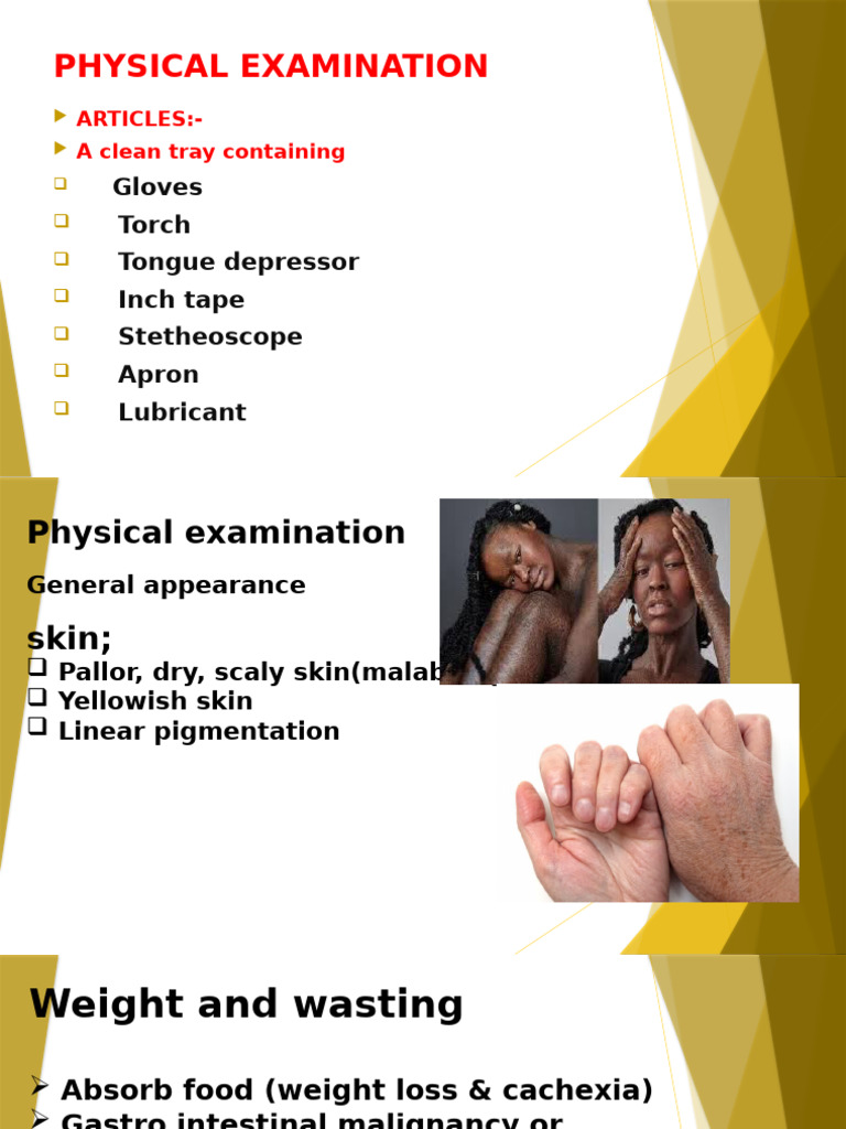 Physical Examination Techniques | PDF | Pain | Abdomen