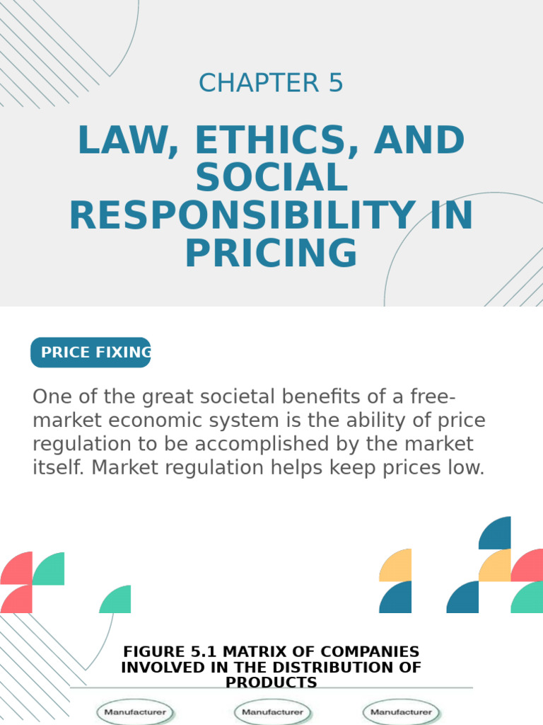 Chapter 5 Law Ethics and Social Responsibility in Pricing | PDF | Price ...