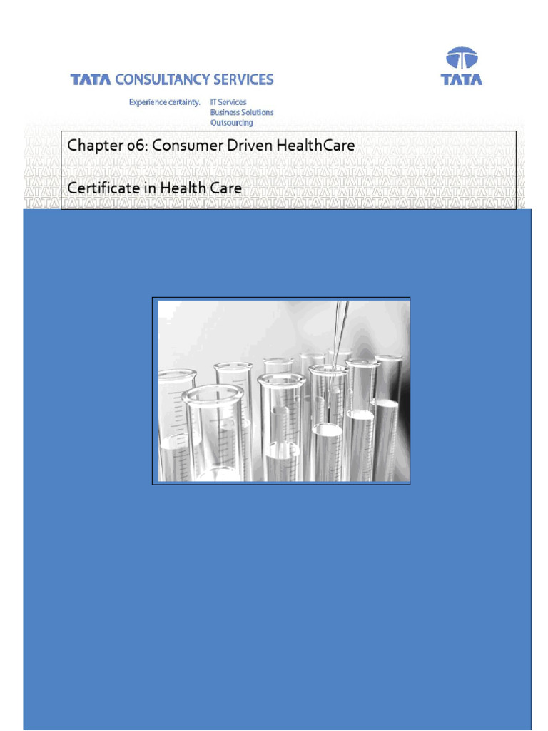 Consumer Driven Healthcare Overview | PDF | Health Savings Account ...