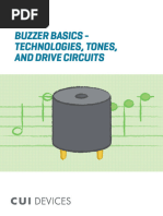 Buzzer - Pinout, Working, Specifications & Datasheet | PDF | Electrical ...