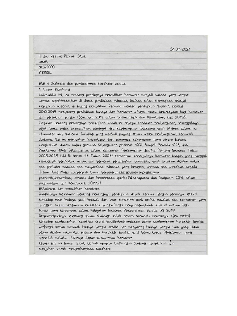 Tugas Resume Ismail | PDF