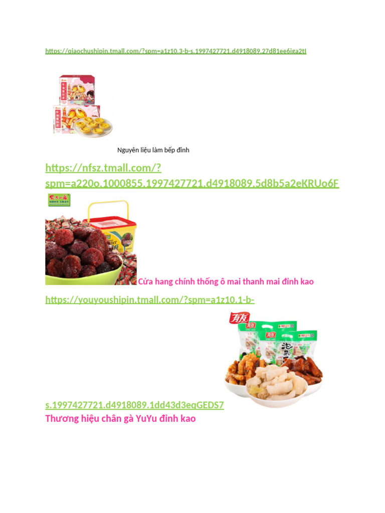 Taobao FOOD | PDF