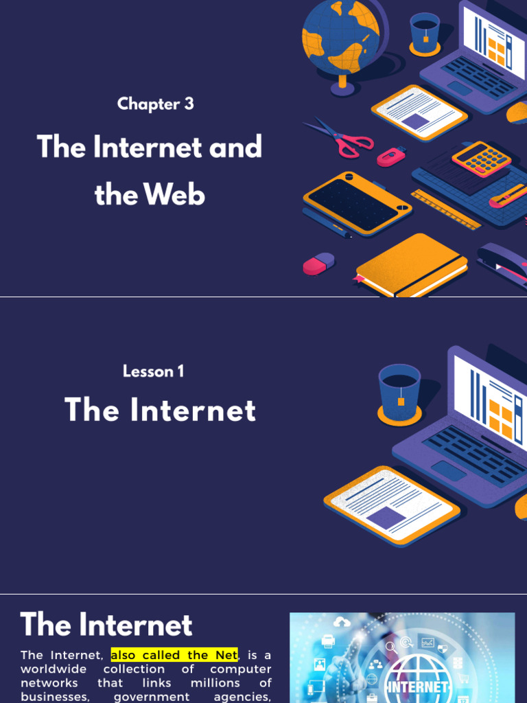 Chapter 3 the Web and the Internet | PDF | World Wide Web | Internet & Web