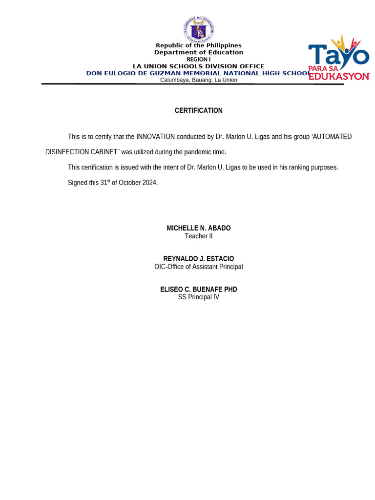 Certification Utilization Research Pdf