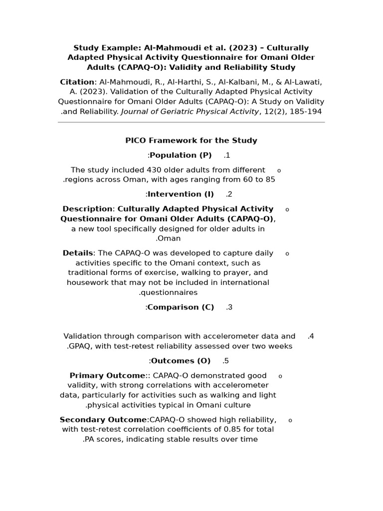 life span study two | PDF | Validity (Statistics) | Oman