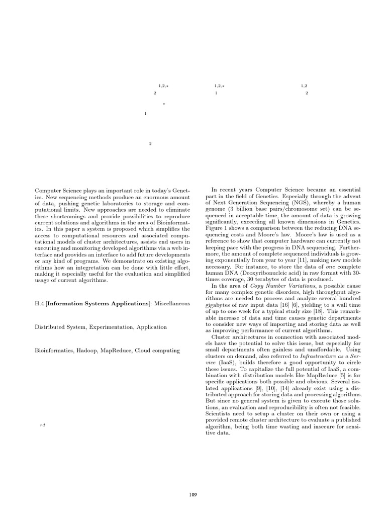 A Feedback Guided Interface For Elastic | PDF | Apache Hadoop | Map Reduce