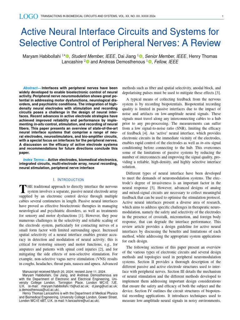 Active_Neural_Interface_Circuits_and_Systems_for_Selective_Control_of_Peripheral_Nerves_A_Review ...