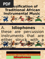 CLASSIFICATION AND DISTRIBUTION OF TRADITIONAL MUSIC INSTRUMENTS | PDF ...