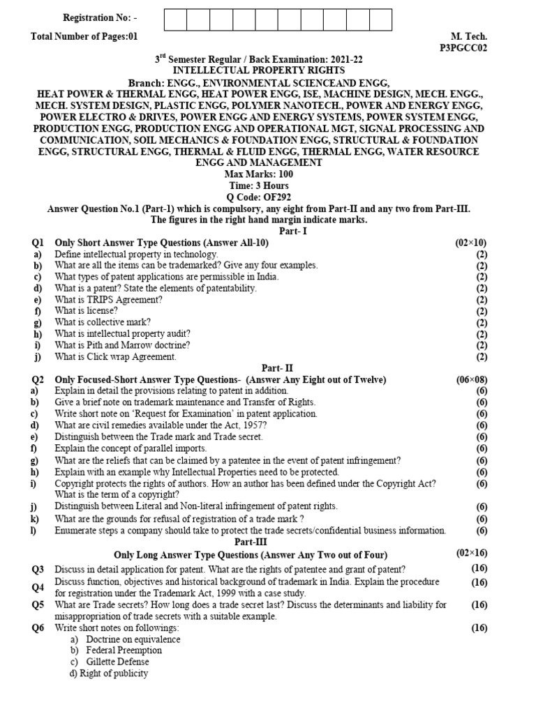 Wa0007. | PDF | Patent | Trademark