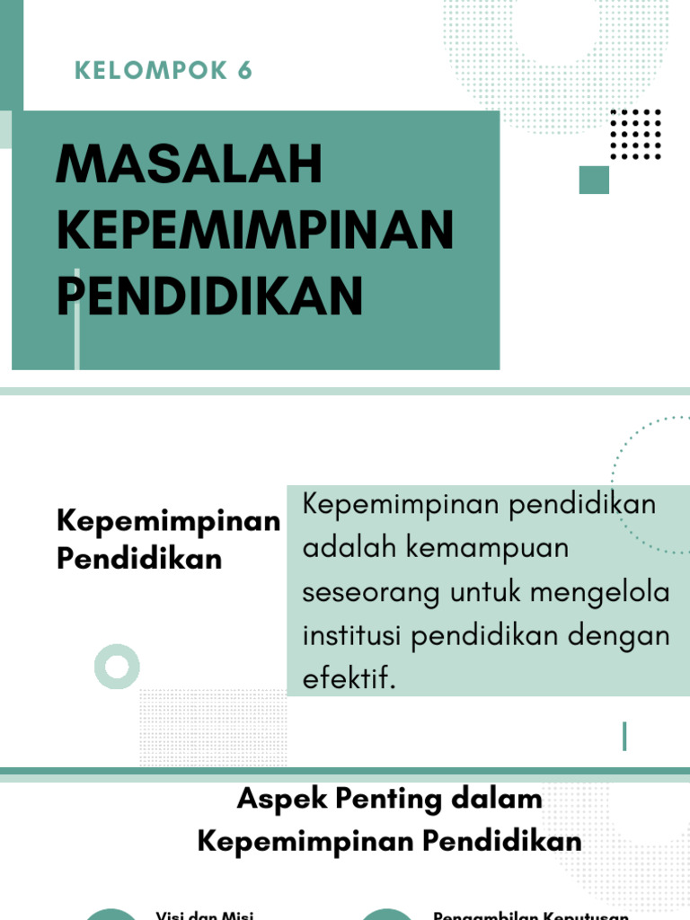 Hijau Minimalis Formal Seminar Proposal Presentasi | PDF | Karier & Perkembangan | Pengembangan Diri
