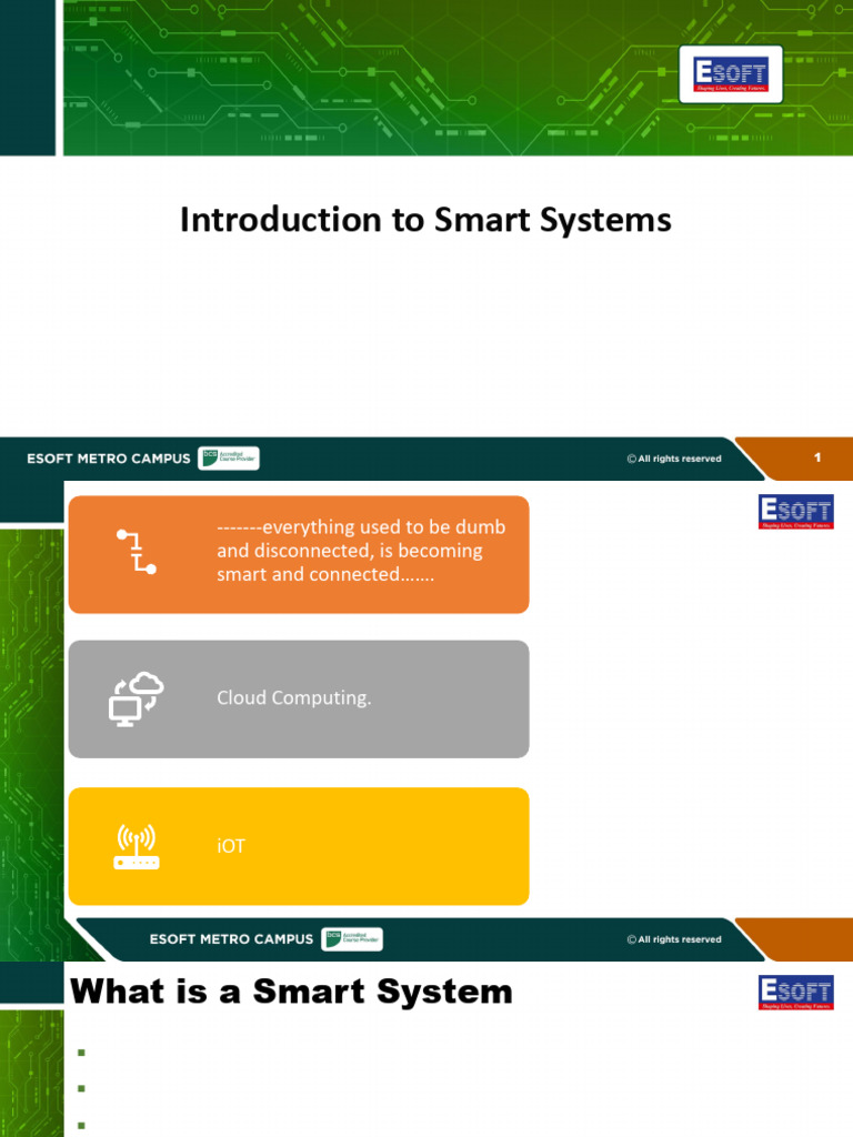 Understanding Smart Systems | PDF