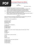 Tally Prime Practice Questions Guide | PDF