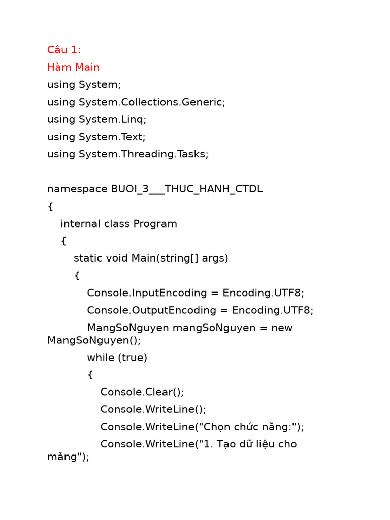 BTVN CTDL T3 | PDF | Computer Programming | Software Engineering