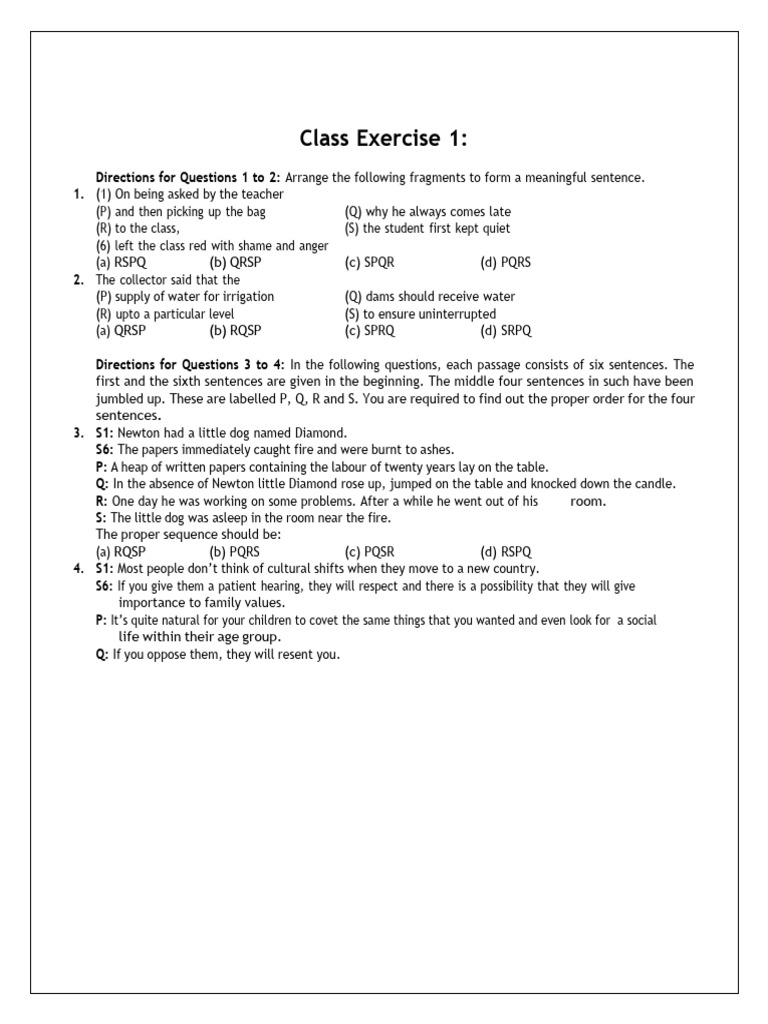 Lecture 17 para Jumbles 2 | PDF | Emotions