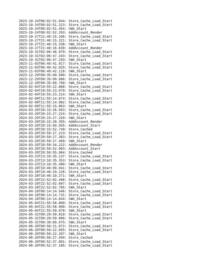 PerformanceEvents | PDF