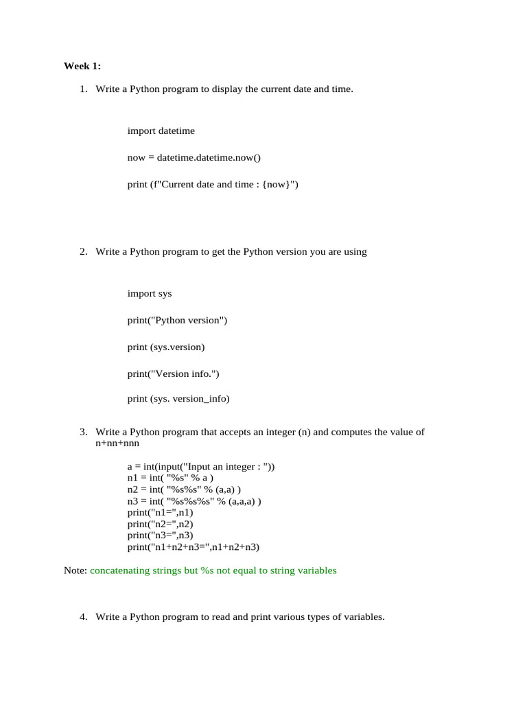 Python Programming Basics for Beginners | PDF
