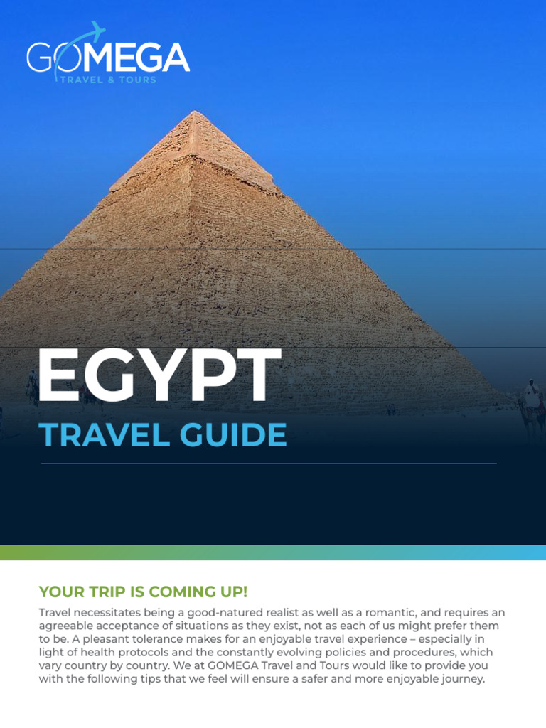 GOMEGA TravelGuide Egypt | PDF | Travel Visa | Passport