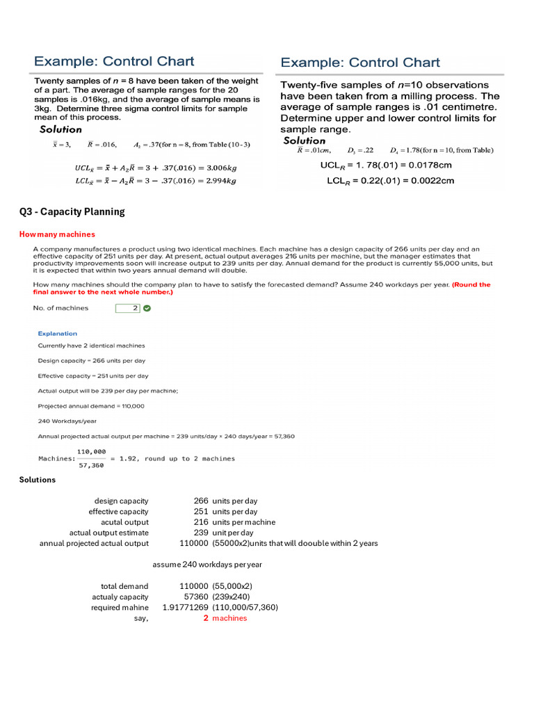 OPMT Final Exam Guide Q3 | PDF
