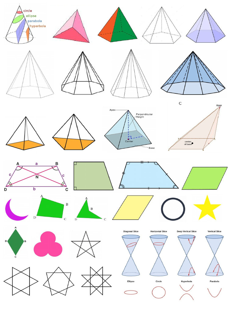 2nd Line Shapes Page | PDF