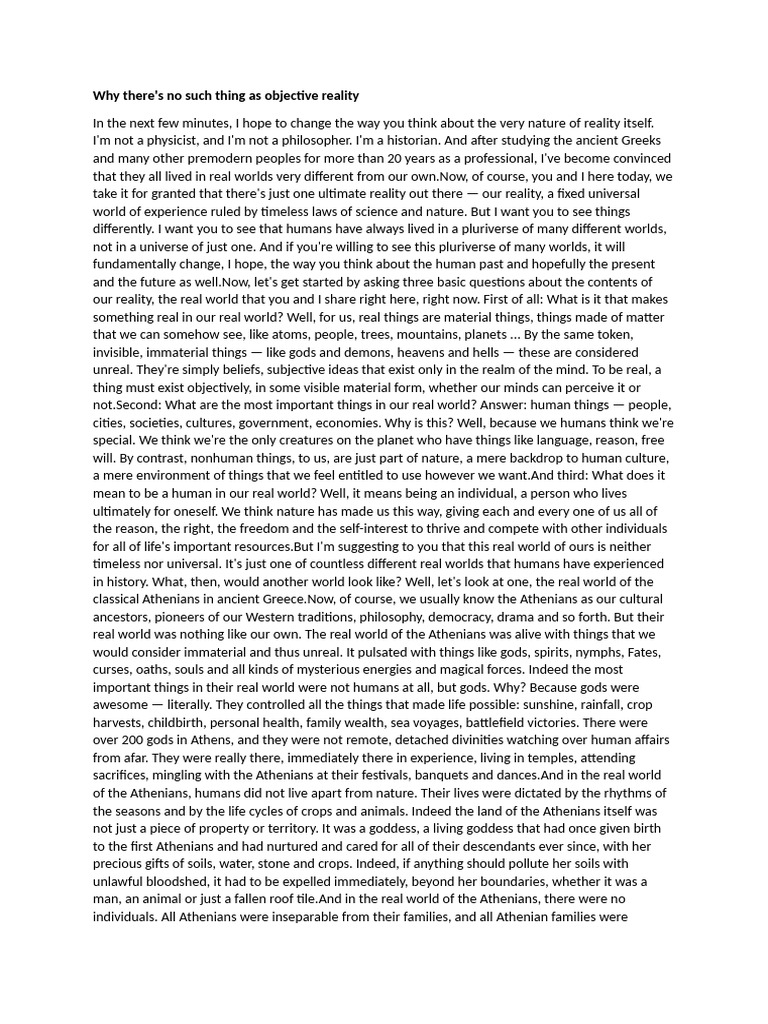 Why There | PDF | Social Science