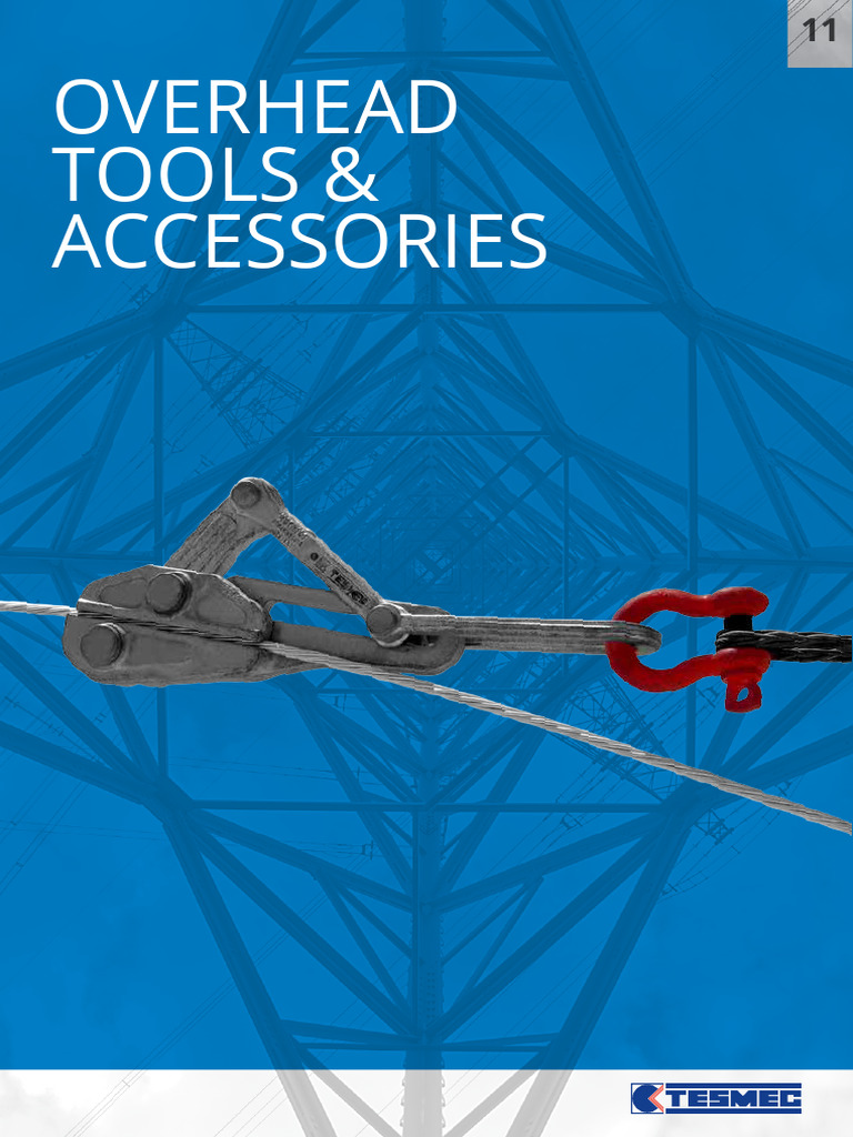 Tesmec Overhead Tools Catalogue | PDF | Manufactured Goods | Mechanical ...