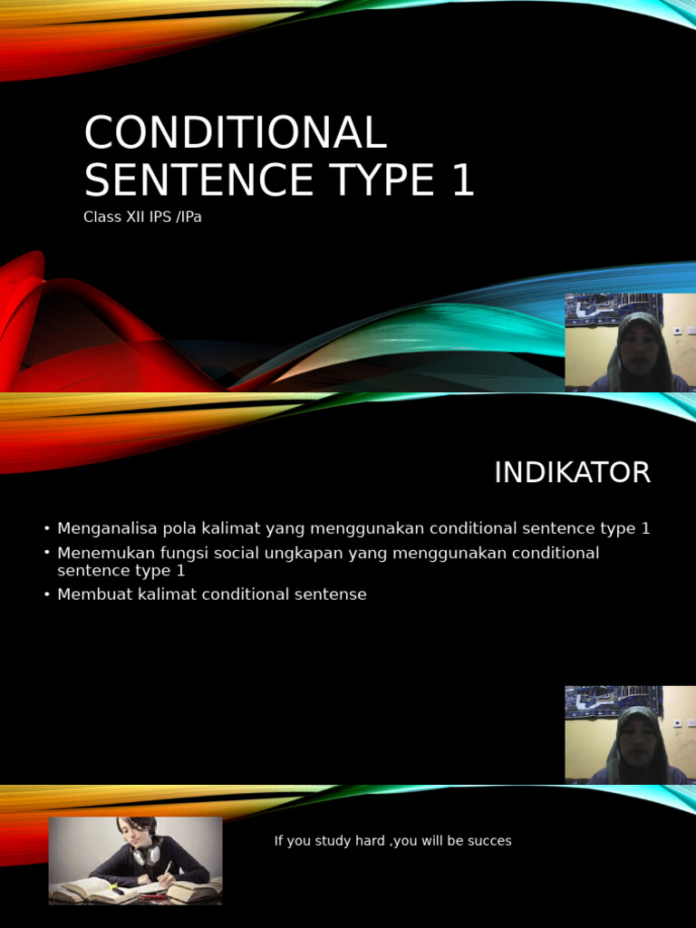 Conditional Sentences Type 1 Guide | PDF | Career & Growth | Language ...