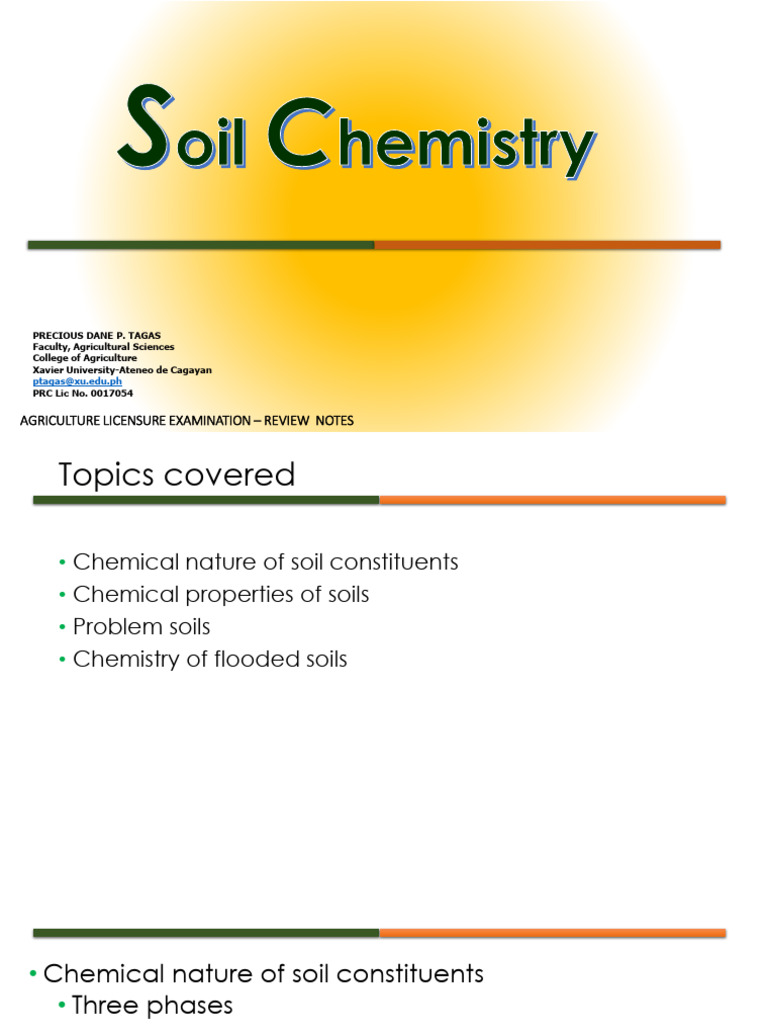 D. Soil Chemistry | PDF | Soil | Ion