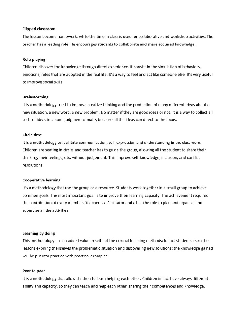 Engaging Classroom Techniques | PDF | Learning | Teachers