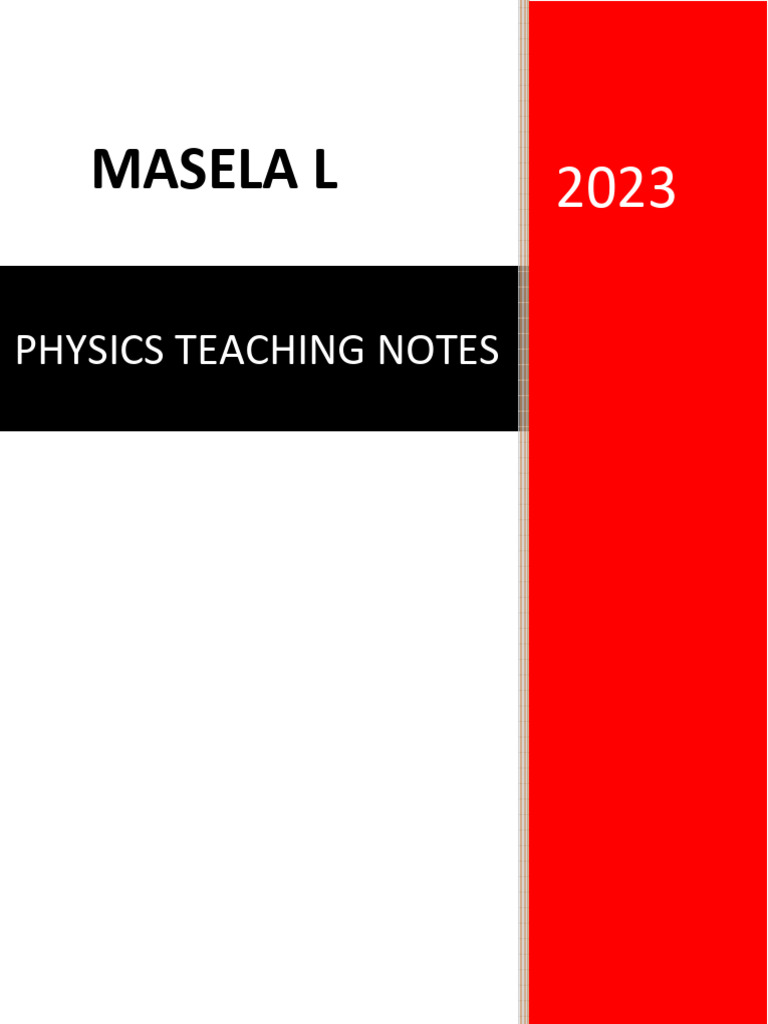 PURE PHYSICS BOOKLET-final1 | PDF | Velocity | Voltage