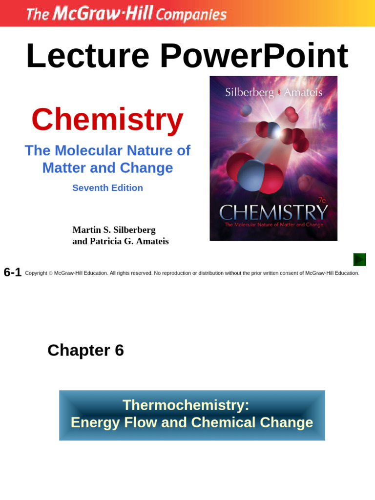 ch06 Thermochemistry | PDF | Heat | Enthalpy