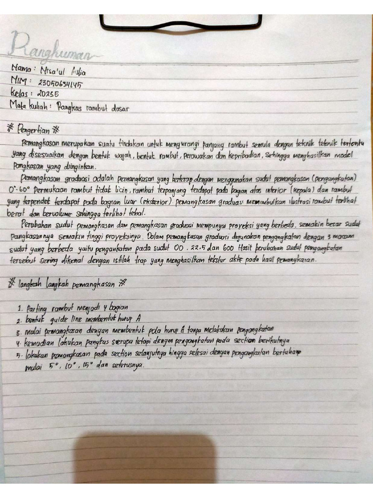 145E.Nisa'ul Aulia.Rangkuman | PDF