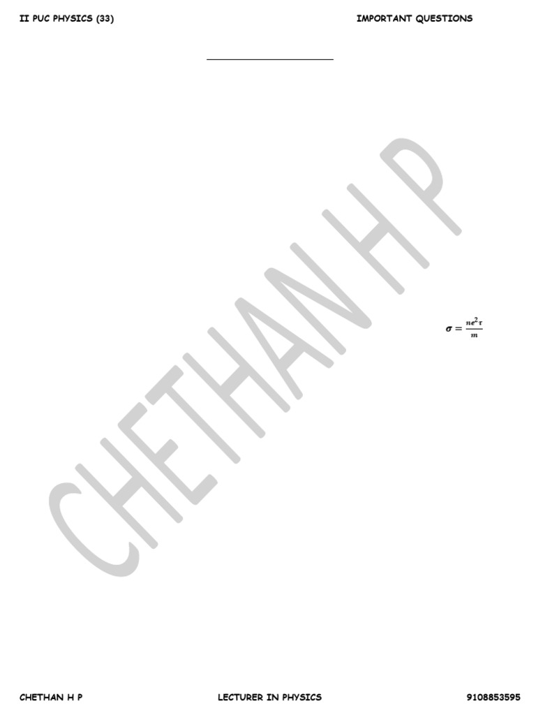 Passing and Scoring Package For II Pu Physics | PDF | Inductor | Electromagnetic Radiation