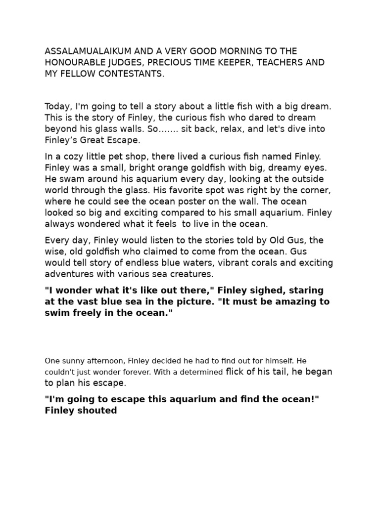 Storry Telling Text | PDF | Art