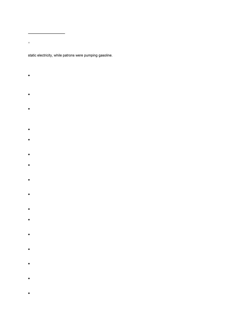 Gas Station Safety Tips (PDF) | PDF | Filling Station | Gasoline