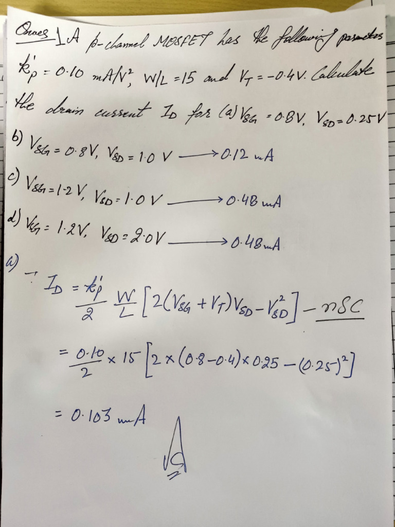 Devices Tutorial 3 | PDF