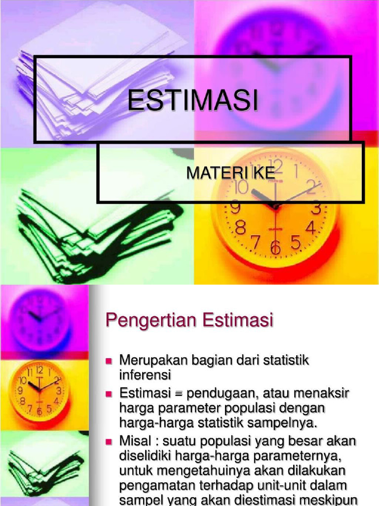 Estimasi Parameter | PDF