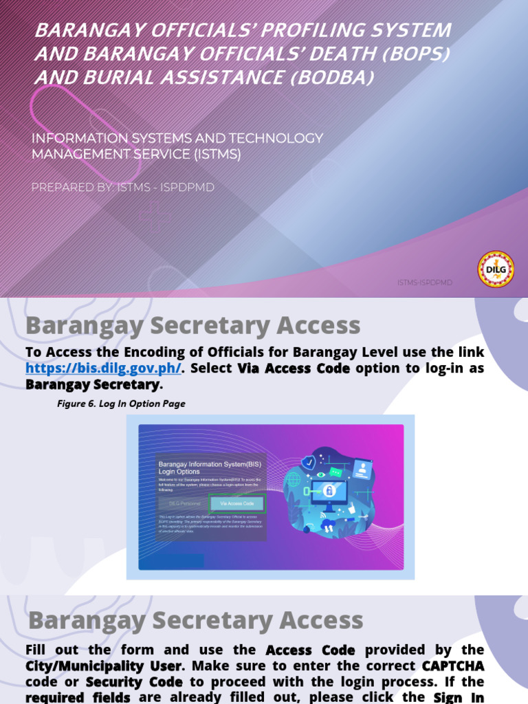 Barangay Information System | PDF