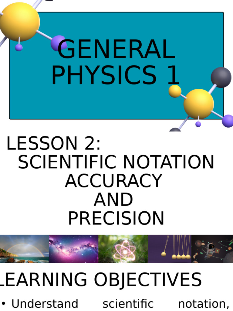 Lesson 2 General Physics 1 | PDF | Observational Error | Accuracy And ...