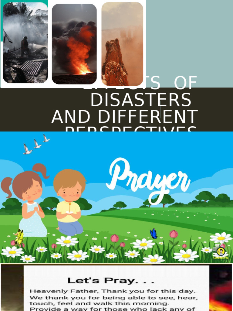 Effects of Disasters and Diffrerent Perspectives | PDF | Social Science ...